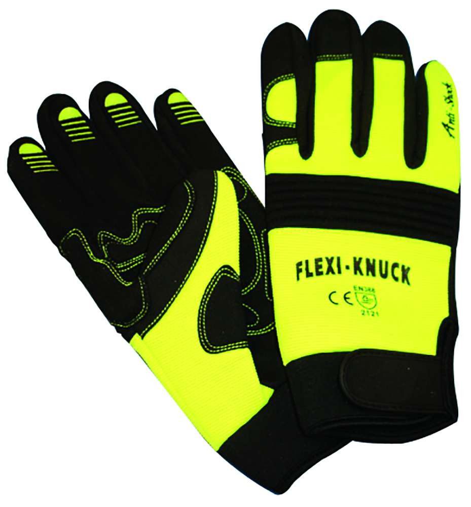 כפפות עבודה XL - מסוג Flexi Knuck - פולק כלי עבודה