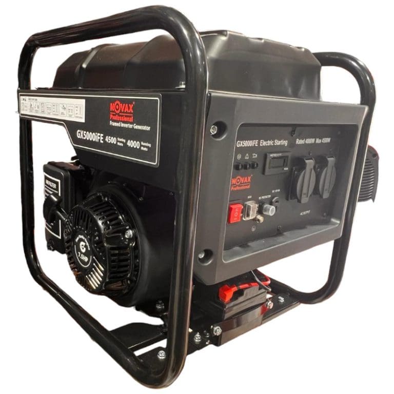 גנרטור בנזין חד פאזי 3500w מושתק אינוורטר כולל סטרטר ושלט רחוק TARGET ...